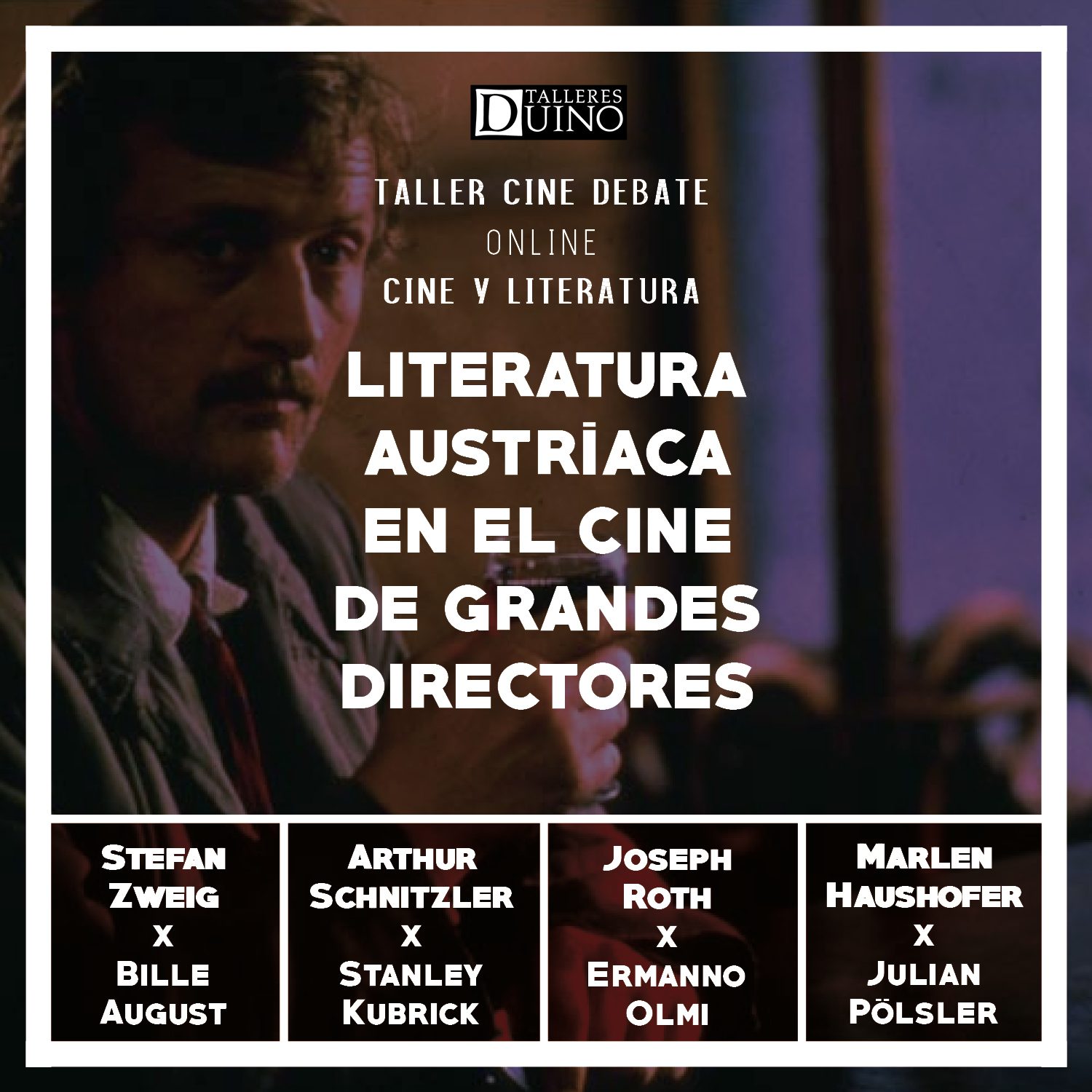 Mayo 2025 | Taller online | Literatura austríaca en el cine de grandes directores - Editorial Duino